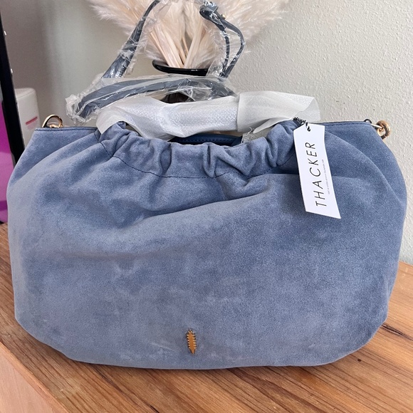 Thacker | Bags | Nwt Thacker Suede Purse | Poshmark